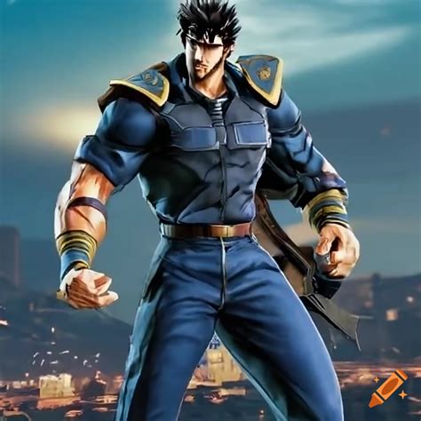 Full Body Photo Of Jonathan Joestar From Jojos Bizzare Adventure On