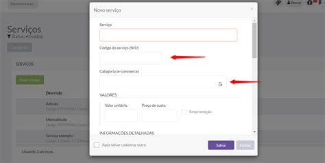 Como Cadastrar Os Serviços Nos Superlógica Superlógica Assinaturas