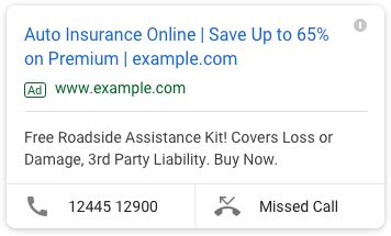About Call Extensions Google Ads Help