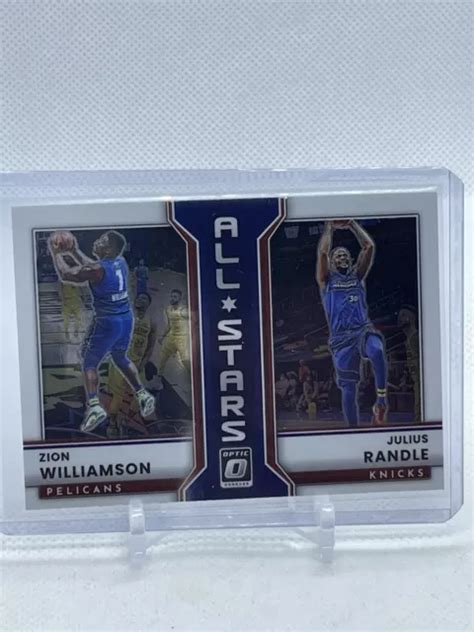 2022 23 DONRUSS OPTIC JULIUS RANDLE ZION WILLIAMSON All Stars Base 17