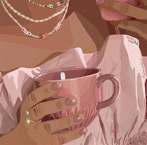 Pink Desktop Wallpaper Feminine Girlboss Illustration Vector Premium