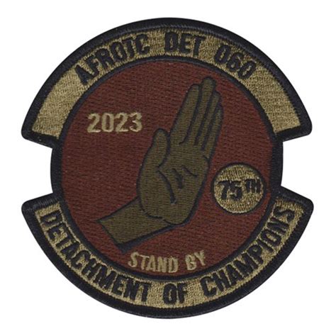 Afrotc Detachment 060 Det Of Champions Ocp Patch Air Force Reserve