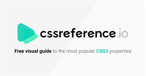 cssreference io คมอ CSS พรอมภาพประกอบ Technolista