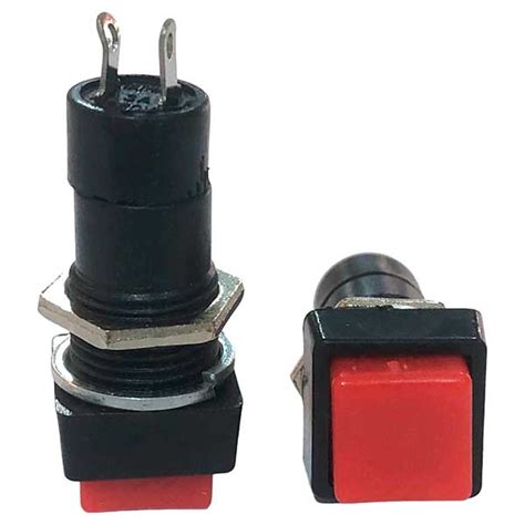 Pulsador Boton Interruptor Cuadrado On Off Nb 802