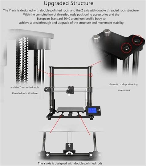 Anet A8 Plus 3d Printer Self Assembly 300300350mm Large Print 0