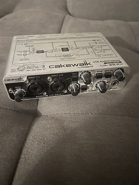 Roland Cakewalk Usb Audiocapture Audio Interface Reverb