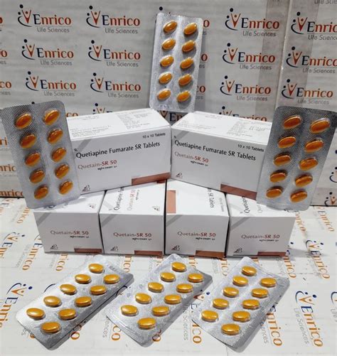 Quetiapine Fumarate 50mg Sr At ₹ 150 Strip Jhandapur Sahibabad