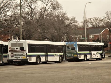Dart Gillig Buses At Yard In Wilmington Delaware