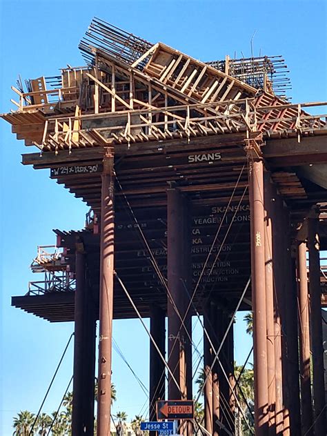 6th Street Bridge Construction Rlosangeles