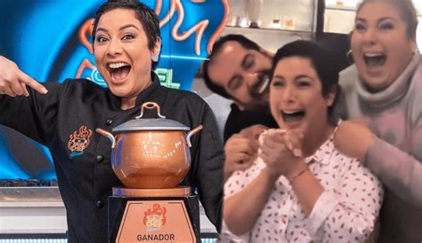 El Gran Chef Famosos Natalia Salas no conocía el resultado de la