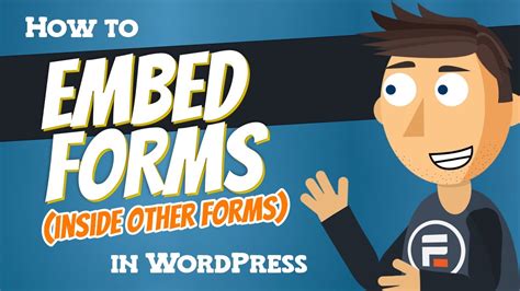 How To Embed Forms Inside Other Forms In Wordpress Youtube