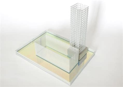 David Derksen S Table Architecture Resembles Abstract Cityscape