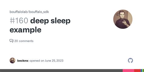 Deep Sleep Example · Issue 160 · Bouffalolabbouffalosdk · Github