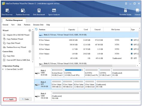 How To Convert Mbr Disk To Gpt Minitool Tutorial Minitool Partition Wizard