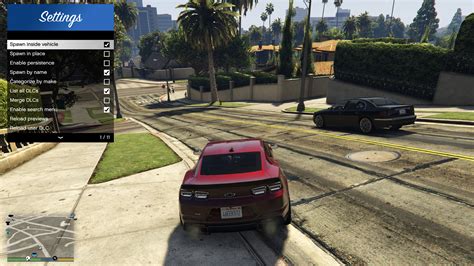 Addon car spawner menu gta не работает