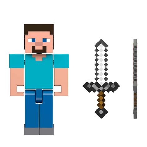 Minecraft Steve With Sword Mojang Minecraft Steve Diamond Edition 6