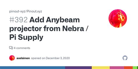 Add Anybeam Projector From Nebra Pi Supply Issue Pinout Xyz