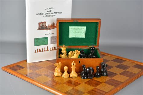 REF1468 Jaques Staunton Box Board Antique Chess Shop