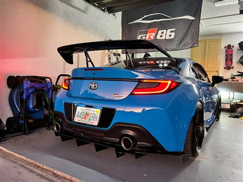 Toyota Gr86 Rear Diffuser [zn8] 2022 Infamous Aero