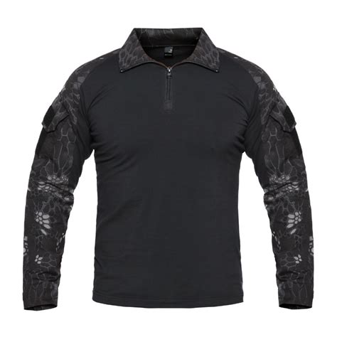 77city Killer Tactical Army T Shirt Men Combat Camouflage T Shirt