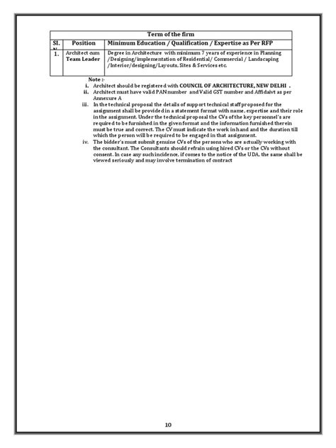 Tender Evaluation Pdf Specification Technical Standard Architect