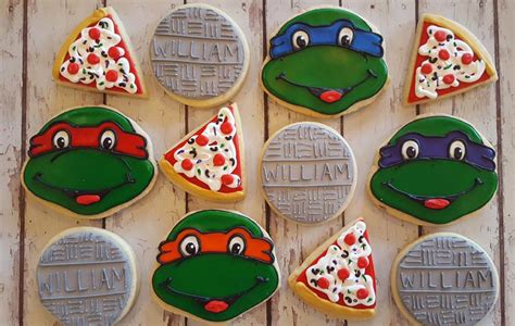 Ninja Turtles Sewer Cookie Cake Hayley Cakes And Cookieshayley Cakes