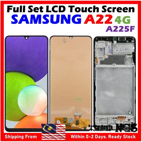 OLED Frame NGS Brand Full Set LCD Touch Screen Compatible For SAMSUNG Galaxy A G A A F
