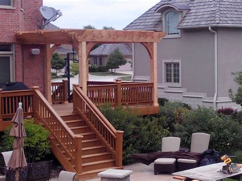 Pergola004 Custom Built Fence And Deck