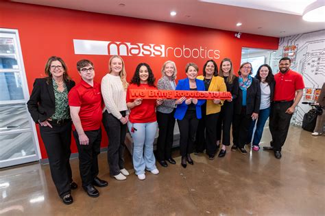 Massachusetts Governor Visits Massrobotics To Celebrate National