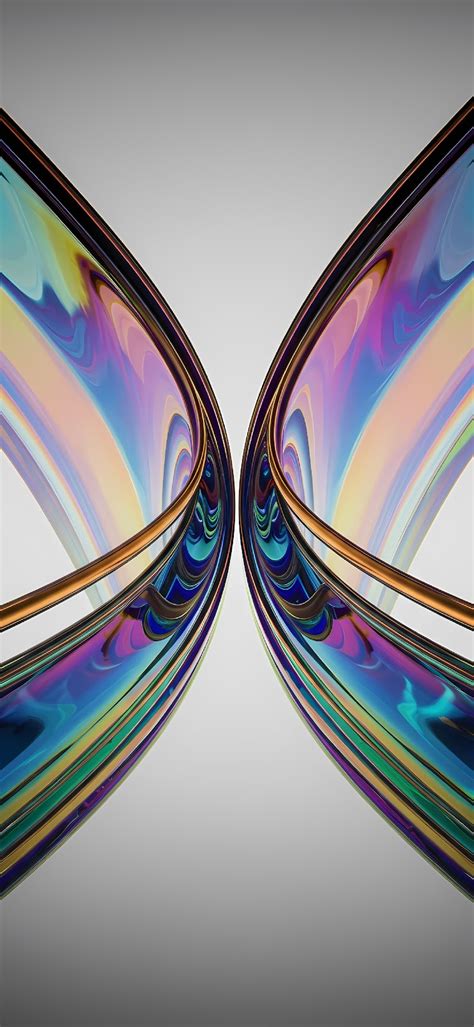 Ios 19 Concept Abstract Wallpaper Iridescent Fluid Design Hd