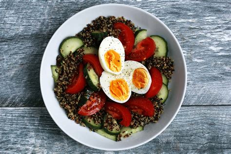 Hearty And Flavorful Mixed Quinoa And Cucumber Salad Real Food Rn