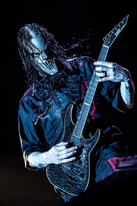 Mick Pictures With Esp Guitars Rslipknot