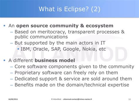 Eclipse Modeling And Modisco An Introduction To Modeling And Model