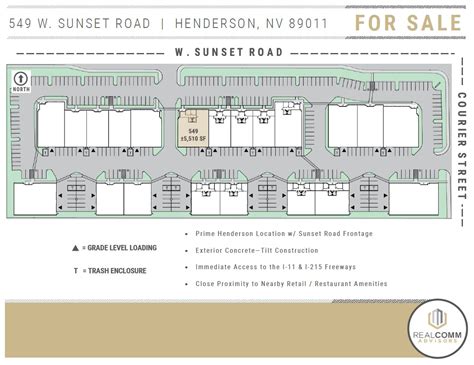 549 W Sunset Rd Henderson Nv 89011 5510 Sf Building W Sunset Road
