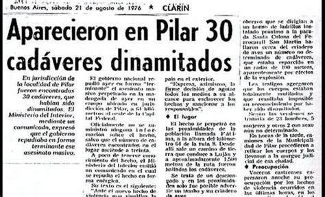 A 45 Años De La Masacre De Fátima Cuando La Dictadura Fusiló A 30