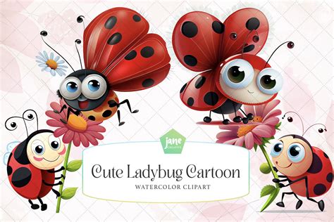 Cute Ladybug Clipart