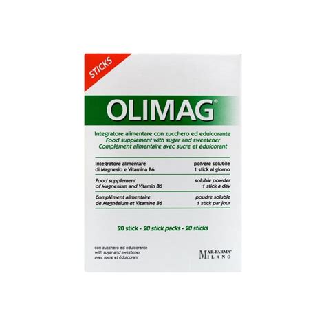 Buy Olimag Sachet 20 S Online In Uae Al Ain Pharmacy