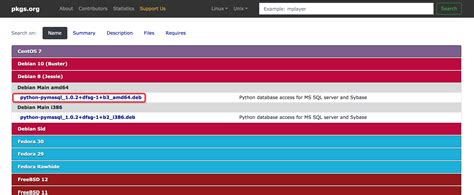 运维笔记 Debianubuntu系统离线安装pymssql，连接sqlserver Hello Jesson 博客园