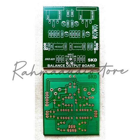 Jual Pcb Balance Output Stereo 6x6 5 Cm Shopee Indonesia
