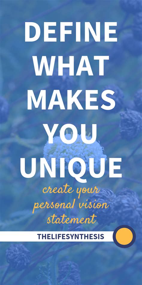 Personal Vision Statement Examples Vision Statement Vision Statement Examples Life Purpose