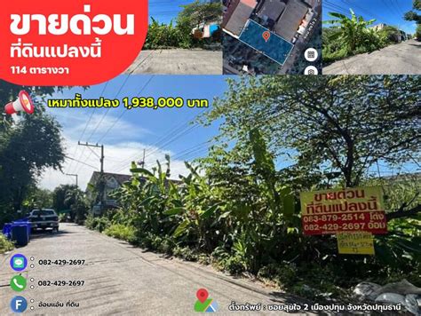 📢 ขายด่วนที่ดินทำเลดี 114 ตรว ซอยสุขใจ 2 เมืองปทุม จังหวัดปทุมธานี ‼️