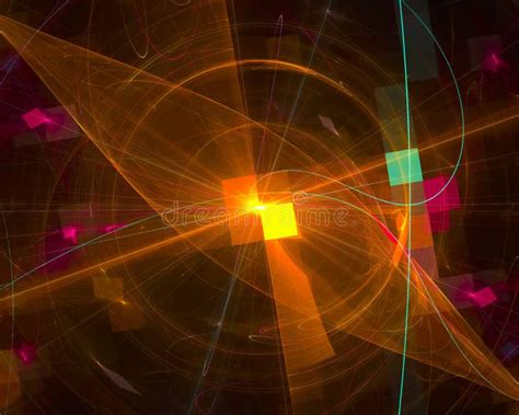 Abstract Digital Fractaltexture Fantasy Design Wave Render Motion