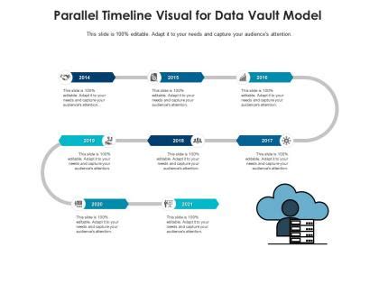Parallel Timeline Visual Infographic PowerPoint Presentation And Slides PPT Example SlideTeam