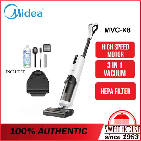 Midea MVC X8 Wet Dry Cordless Vacuum Cleaner With Self Cleaning