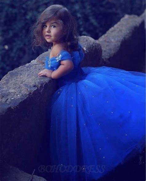 Ball Gown Off The Shoulder Floor Length Flower Girl Dress With Beading