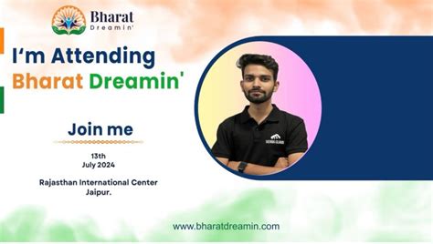 Dhairya Kumar Jain On Linkedin Counting Down To Bharat Dreamin On