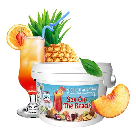Slush Ice And Drinkbål Sex On The Beach Present Presenttips