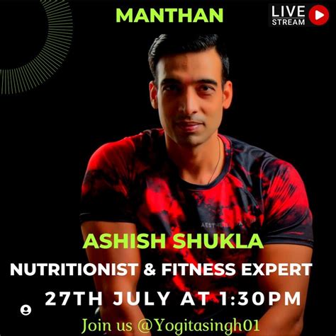 exclusive interview with manthan ashish nutritionist