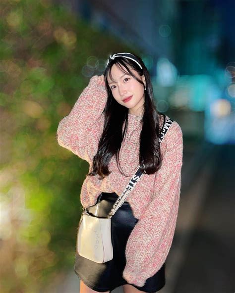 中島亜莉沙さんのインスタグラム写真 中島亜莉沙instagram「ニットコーデ💗 Knit Camilleeau ピンクベースで