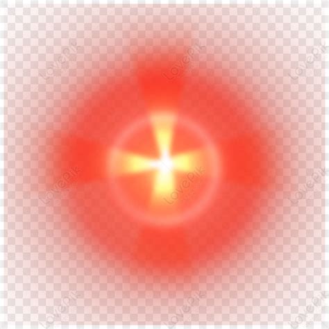 Red Gradient Round Sun Raysred Glowyellowround Gradients Png Image